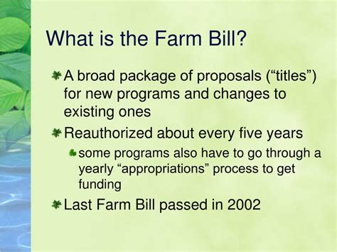 Ppt Active Citizens Healthy Foods Us Food And Farm Policy