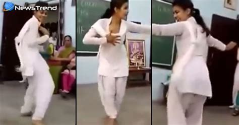 हरियाणवी छोरी ने स्कूल में किया डांस Hariyanvi School Girls Dance