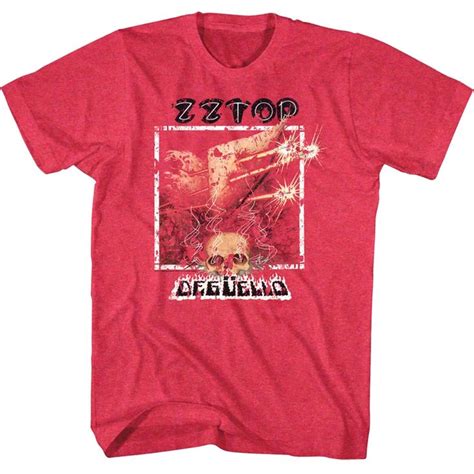 Zz Top Deguello Album Cover Mens T Shirt Decapitation 1979 Cd Rock
