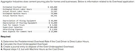 Aggregator Industries Does Cement Pouring Jobs For Homes And Businesses