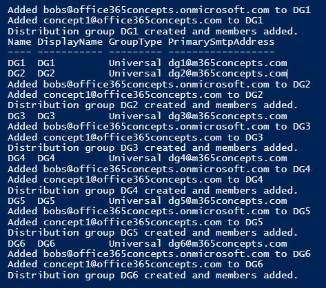 Manage Distribution Groups With Powershell