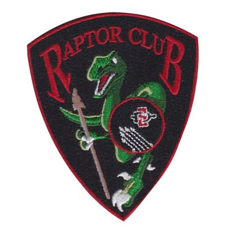 Afrotc Det 075 Raptor Club Patch Air Force Reserve Officer Training Corps Detachment 075 Patches