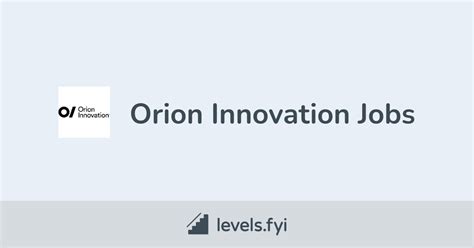 Orion Innovation Jobs Levelsfyi