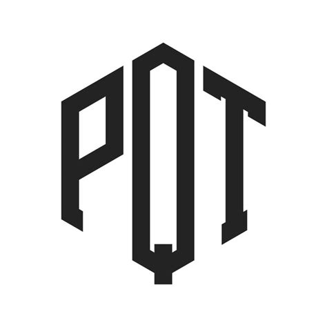 Premium Vector Pqt Logo Design Initial Letter Pqt Monogram Logo Using