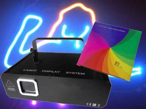 1000mW 1W RGB Animation Beam ILDA DJ Stage Effect Laser Light IShow