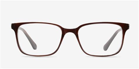 November Brown Clear Plastic Eyeglasses Eyebuydirect