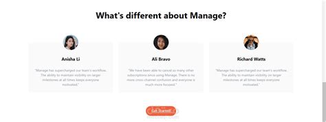 Landing Page Using Tailwind Css مستقل