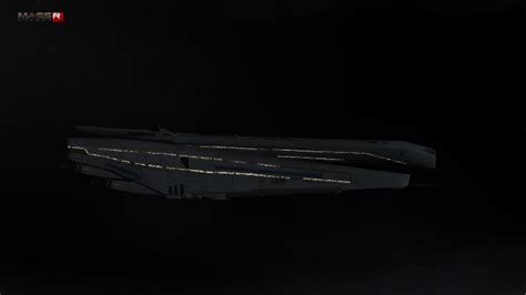 Alliance Dreadnought 3ds Max Render Image Classic Mass Effect
