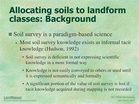 Ppt Automated Landform Classification Using Dems Powerpoint Presentation Id3522281