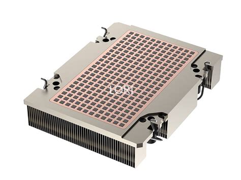 最佳 Lga7529 1u 服务器被动 Cpu 散热器 乐瑞科技
