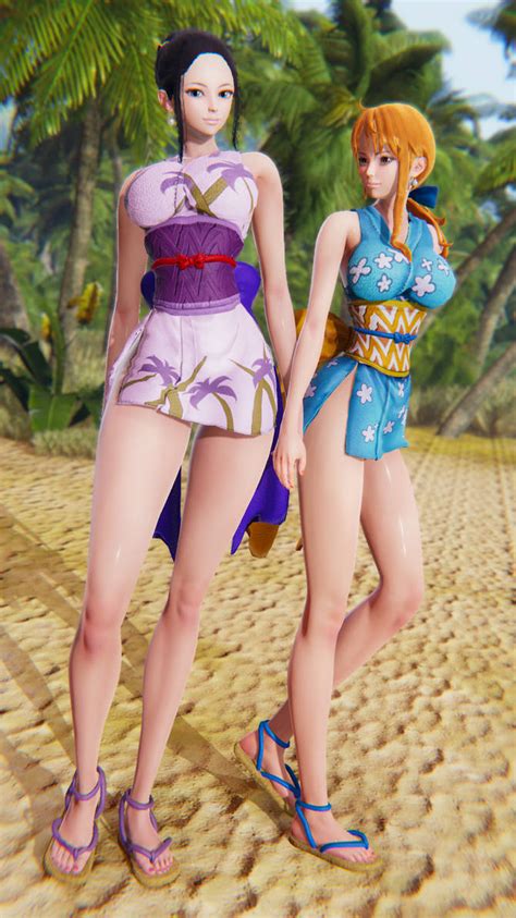 Nico Robin And Nami On Wano Kuni By Clyper On Deviantart
