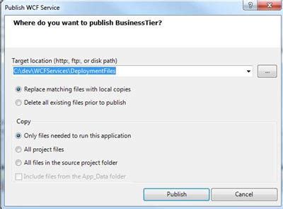 Deploying Your WCF Web Service To IIS CodeProject