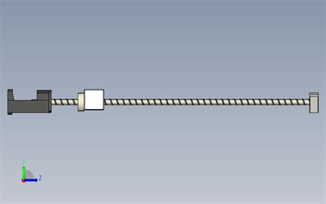 Pam38 Mbcb8 A 1004组合马达固定座 电机座 适配法兰38伺服电机 直径10滚珠丝杆 传动座 Step 模型图纸下载 懒石网