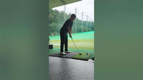 백돌이골퍼 셀프스윙교정 6일차 아이언하프스윙 엘투엘스윙 Youtube