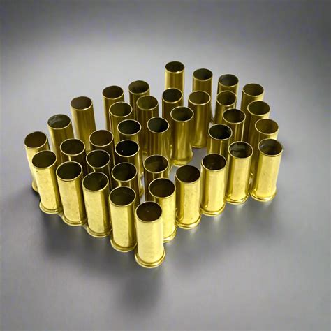 22 Caliber Empty Brass Shells Used Bullet Casings Once Fired Polished