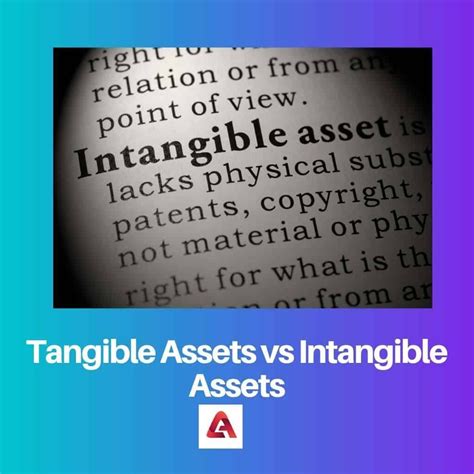 Tangible Assets Vs Intangible Assets Difference And Comparison