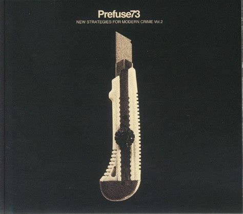 prefuse 73《new strategies for modern crime vol 2》（cd）