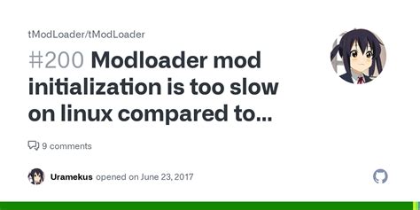 Modloader Mod Initialization Is Too Slow On Linux Compared To Windowswine · Issue 200