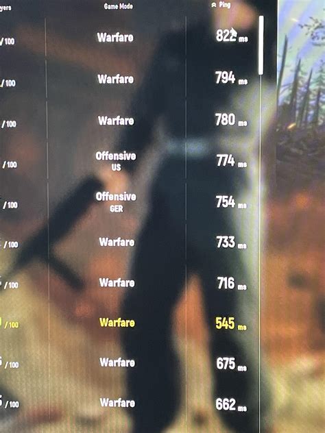 Anyway To Lower Ping R HellLetLoose