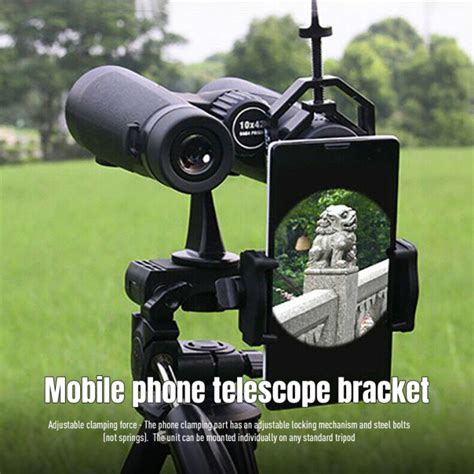 Cell Phone Mount For Telescope Binocular Universal Mount 1 Pack Sight