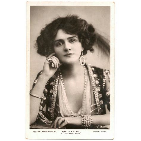 Lily Elsie In The Merry Widow Lily Elsie Merry Widow Lily