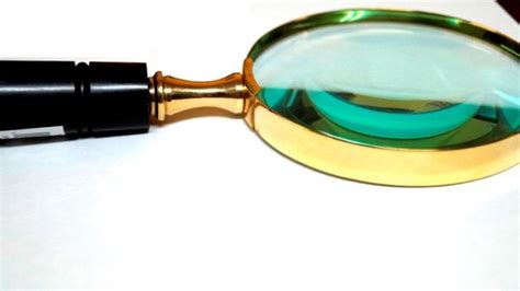 Brass Magnifying Glass With Bone Handle Handheld 10 Welcome To