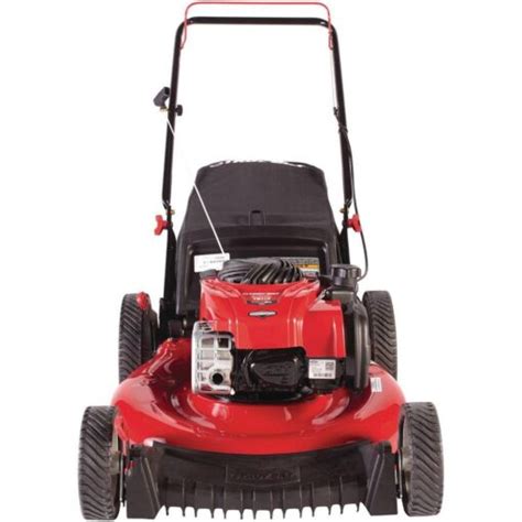 Troy Bilt Tb110 21in 140cc Briggs And Stratton Gas Push Lawn Mower With