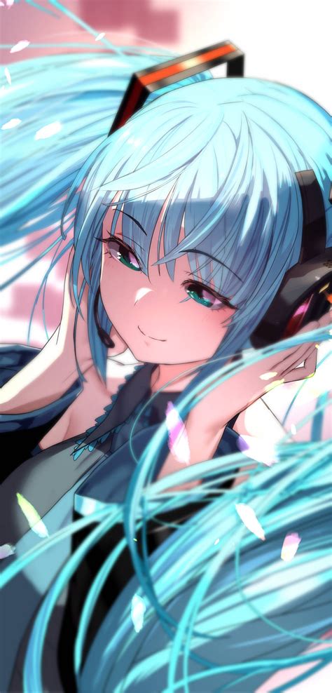 Safebooru 1girl Adachi Yousuke Aqua Eyes Aqua Hair Aqua Necktie Close Up Commentary Request