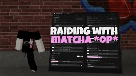 Raiding With Matcha External In Da Hood Op Stars Use🌟 Silent Aim