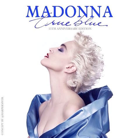 True Blue Album Cover Madonna