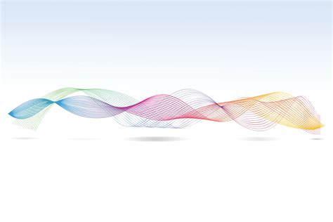 Colorful Abstract Sound Waves Vector 2418169 Vector Art At Vecteezy