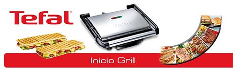 Tefal Inicio Panini Grill, 2000 Watts, Multi-Colour, Stainless Steel ...
