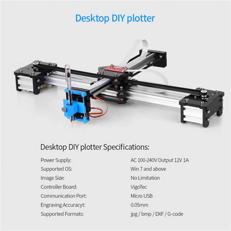 Desktop Diy Assembled Xy Plotter Pen Drawing Robot Drawing Machine