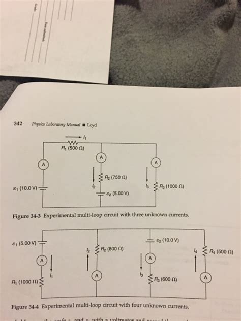 Solved LABORATORY 34 Kirchhoff S Rules LABORATORY REPORT Chegg Com