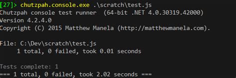 Javascript Chutzpah Not Importing Referenced File In Jasmine Test