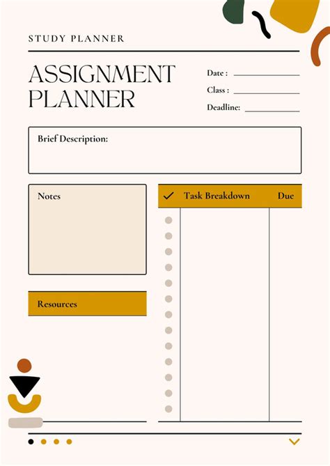 Page 10 Free Printable Planner Templates To Customize Canva
