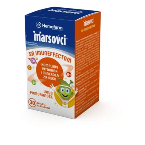 Marsovci Sa Imuneffectom 30 Tableta Za žvakanje Online Apoteka Srbotrade