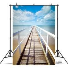 Купить Фотофоны с длинным причалом в морской пейзаж для фотосессия ...
