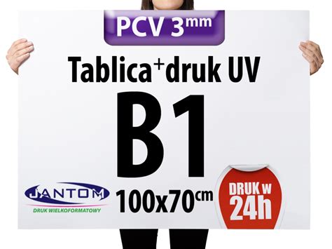 Tablica Szyld Druk UV Plansza PCV 3mm B1 Cena Opinie Tablice I