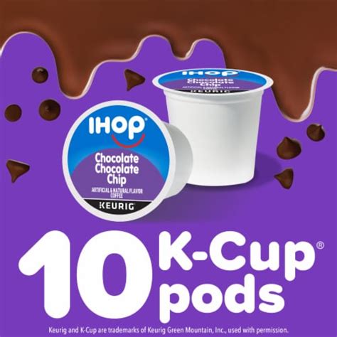 Ihop Chocolate Chocolate Chip Coffee Pods 34 Oz Frys Food Stores