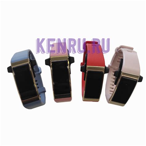 Фитнес-трекер HUAWEI Band 3 Pro AF33-1 бежевый розовый синий красный ...