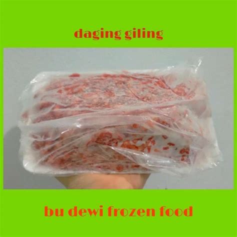 Jual Premium Daging Giling Sapi 500 Gr Frozen Di Seller Frozen Food Ibu