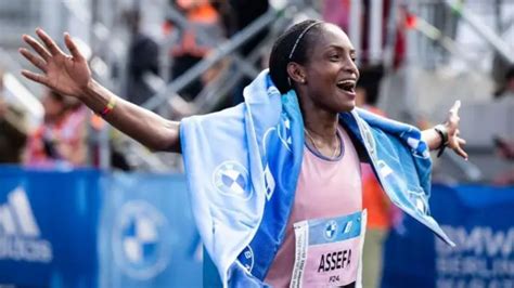 ኢትዮጵያዊቷ ትዕግስት አሰፋ በበርሊን የዓለም የሴቶች ማራቶን ክብረ ወሰንን ከሁለት ደቂቃ በላይ አሻሻለች