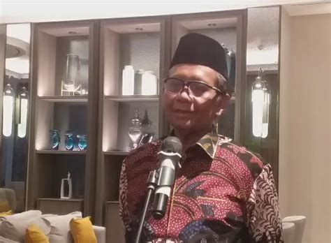 Tanggapan Mahfud Md Saat Disebut Jokowi Cocok Jadi Cawapres Ganjar