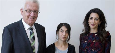Former Isis Sex Slave Nadia Murad Made Un Goodwill Ambassador Joins Amal Clooney To Take