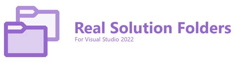 Real Solution Folders Vs2022 Visual Studio Marketplace