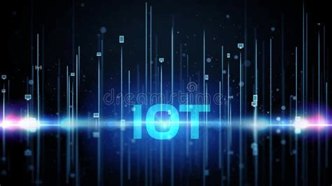 Internet Of Things IOT Concept Businessman Offer IOT Products And Solutions Stock Footage