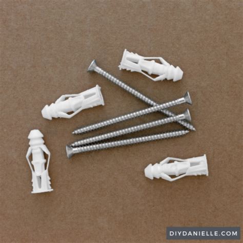 How To Use Drywall Anchors DIY Danielle