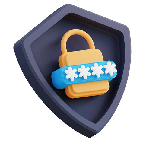 3d Illustration Of Password Security 19875442 Png