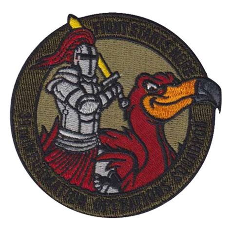 39 Ios Knight Flamingo Patch 39th Information Operations Squadron Patches